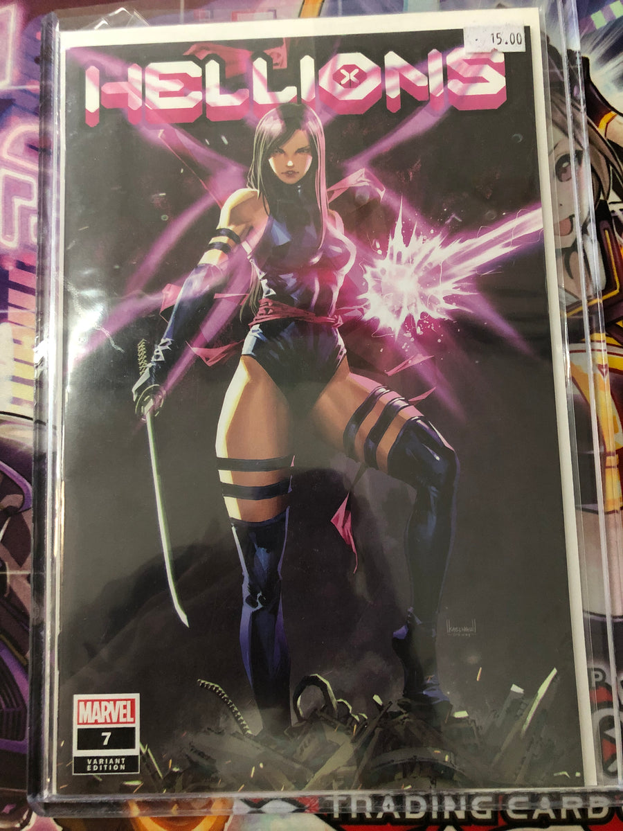 Hellions #7 Psylocke Karl NGU Exclusive Variant Comic – 3-Bit Games